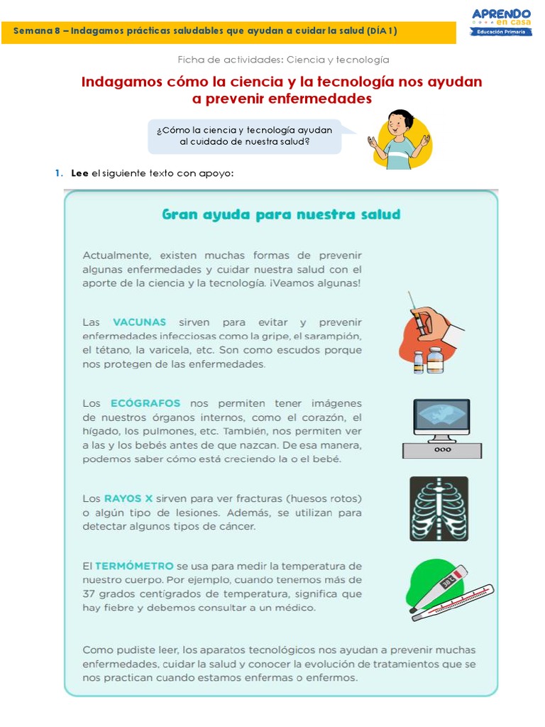 La Tecnología Nos Ayuda A Cuidar Nuestra Salud | Descargar gratis PDF ...
