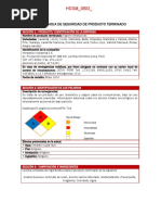 Hoja de Seguridad (Limpia Pisos) | PDF | Agua | Residuos