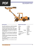 DU311 Ith Longhole Drill: Technical Specification | PDF | Drill | Drilling