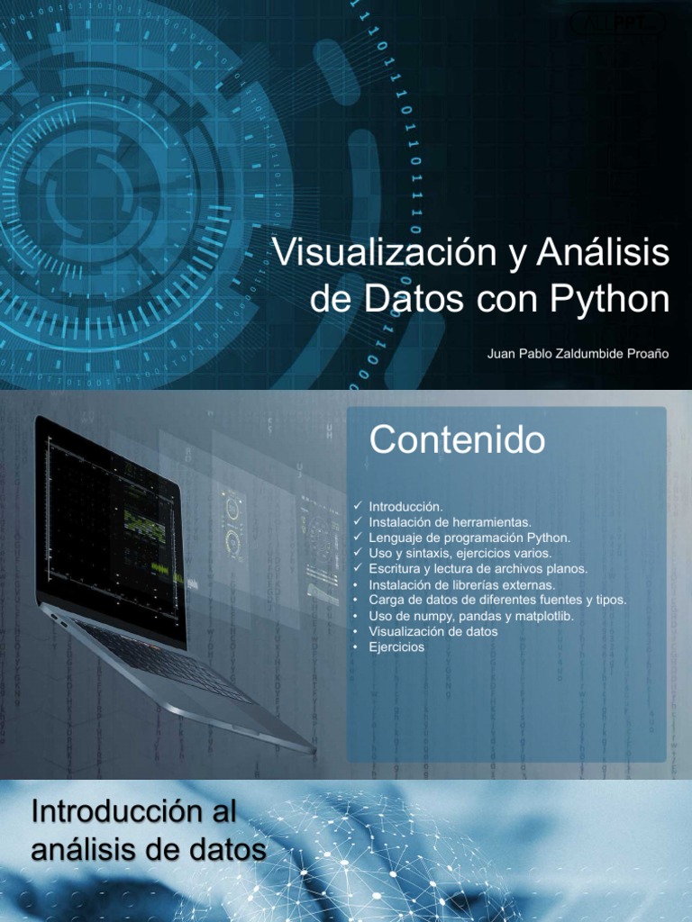 Introducción Al Análisis de Datos Con Python | PDF | Programación de ...
