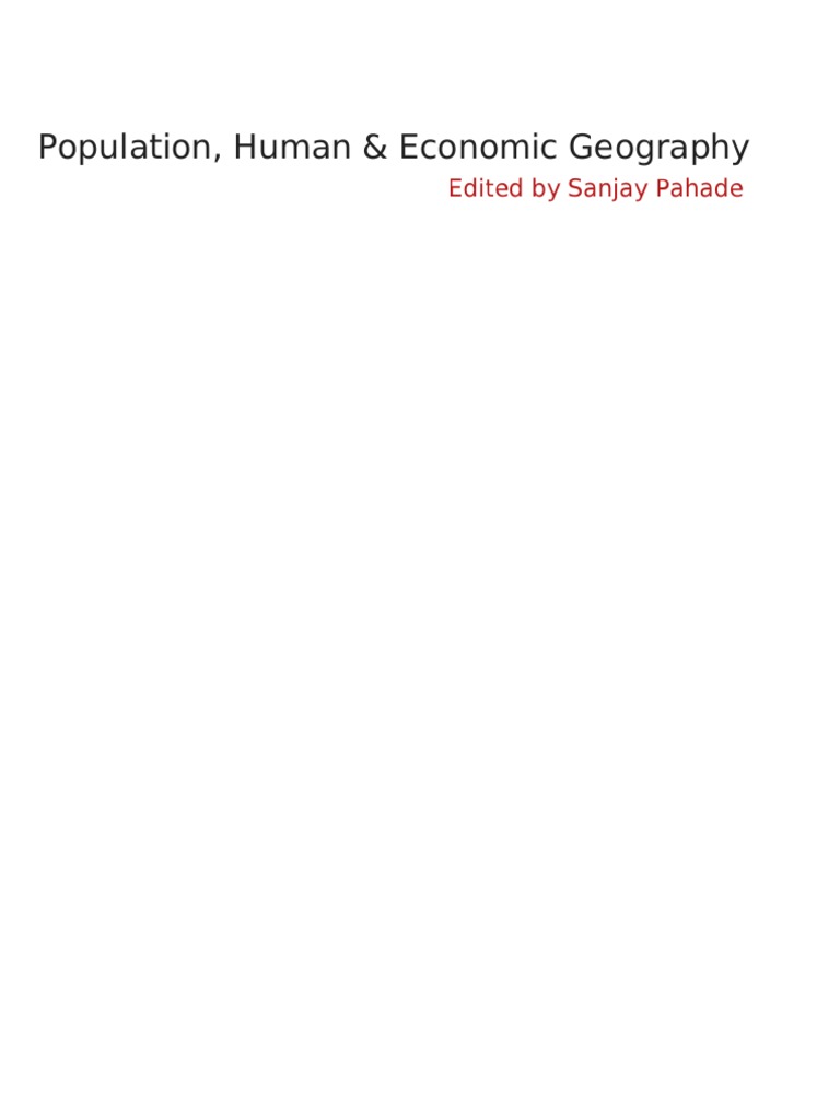 Human Geography | PDF | Seabed | Continental Shelf
