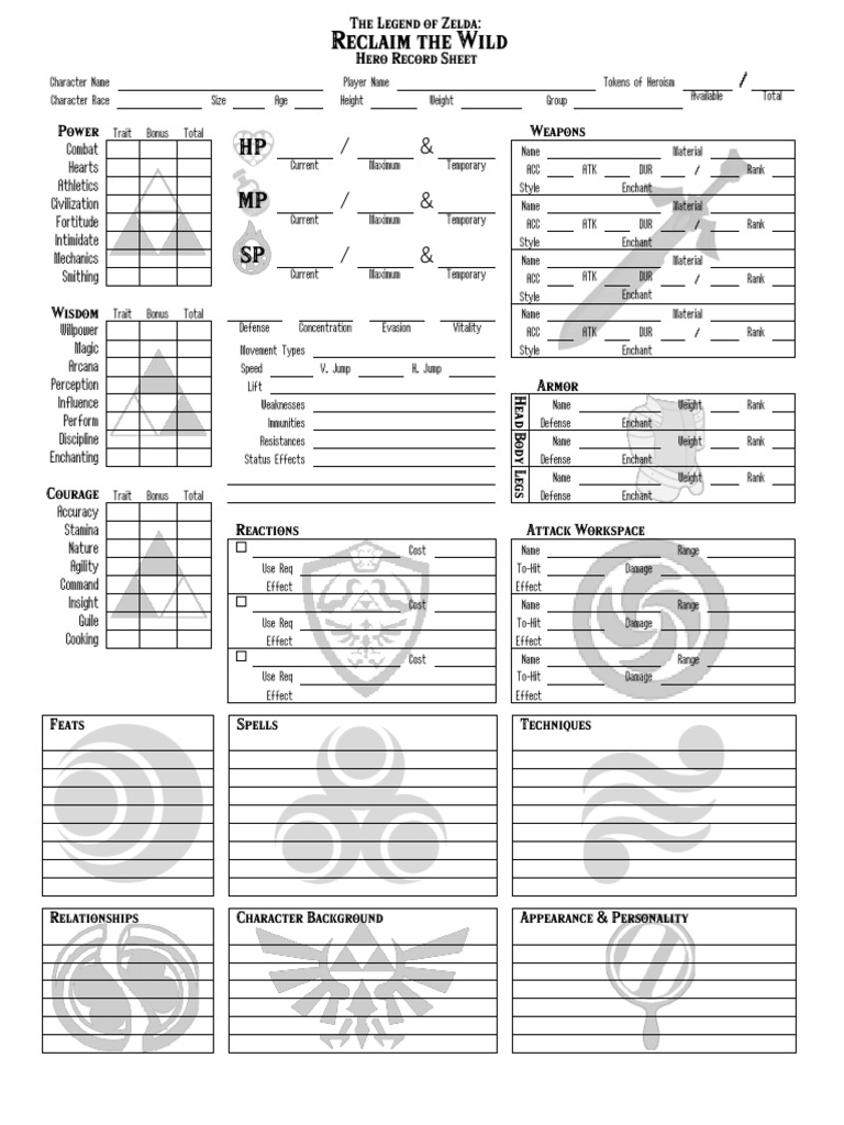 Character Sheet | PDF