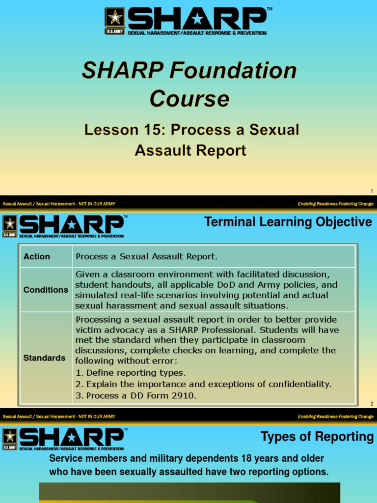 L15 Process - A - Sexual - Assault - Report | PDF | Confidentiality ...