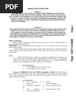 Bahamas Election Process Overview | PDF | Voting | Political Law