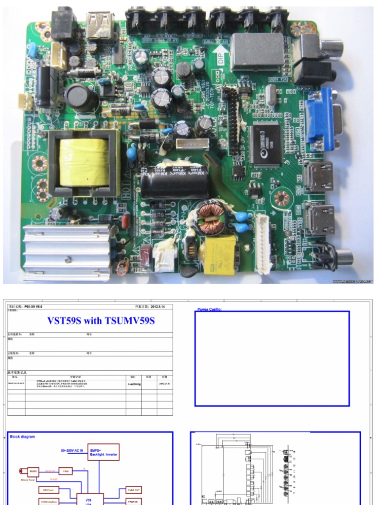 TP - vst59S.pb817 Schematic Diagram | PDF