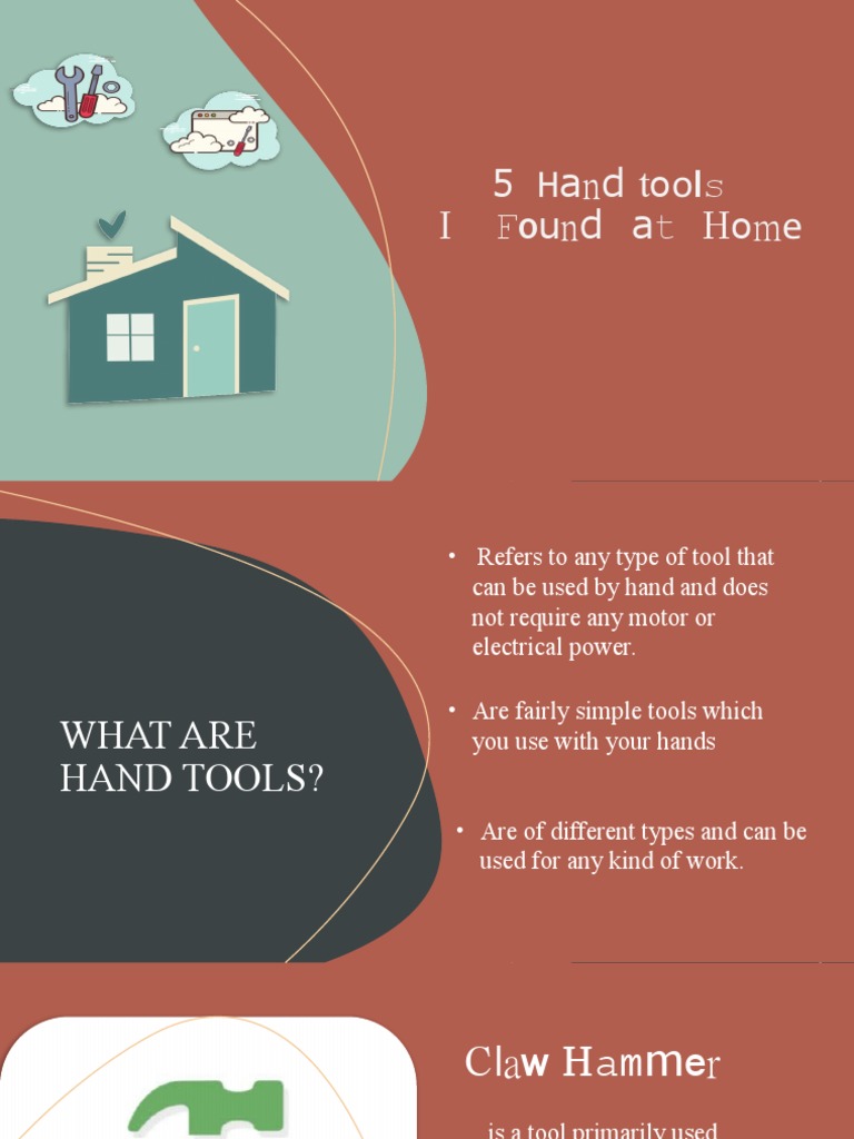 5 Hand Tools at Home | PDF