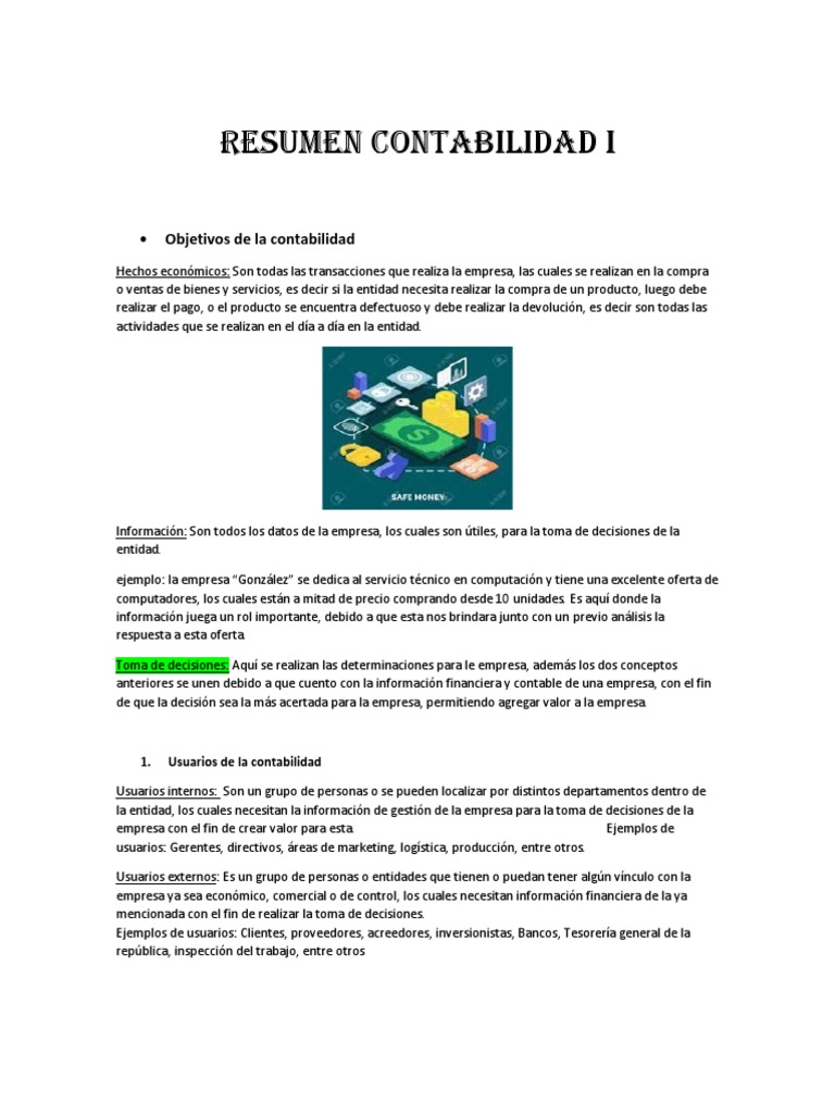 Resumen Contabilidad | Descargar gratis PDF | Contabilidad | Business