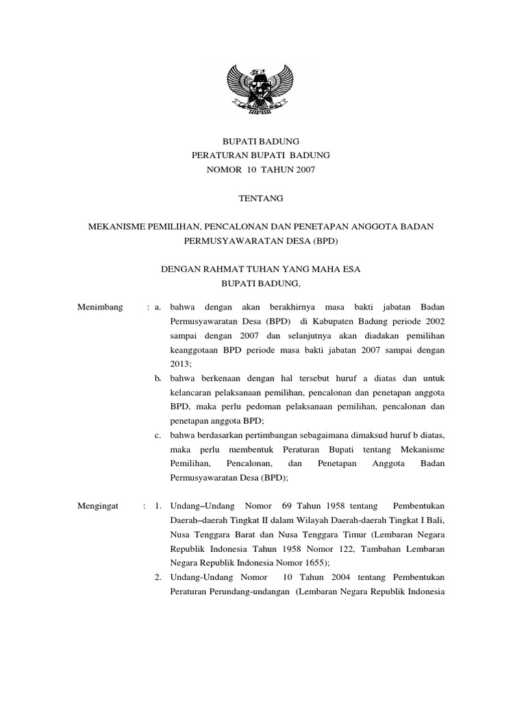 Perda No.5 Th.2015 TTG Pengelolaan Dan Penataan Parkir - Salinan | PDF