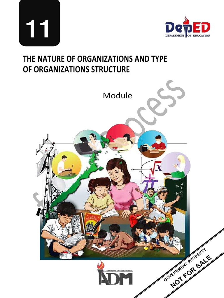The Nature of Organizations and Type of Organizations Structure | PDF ...