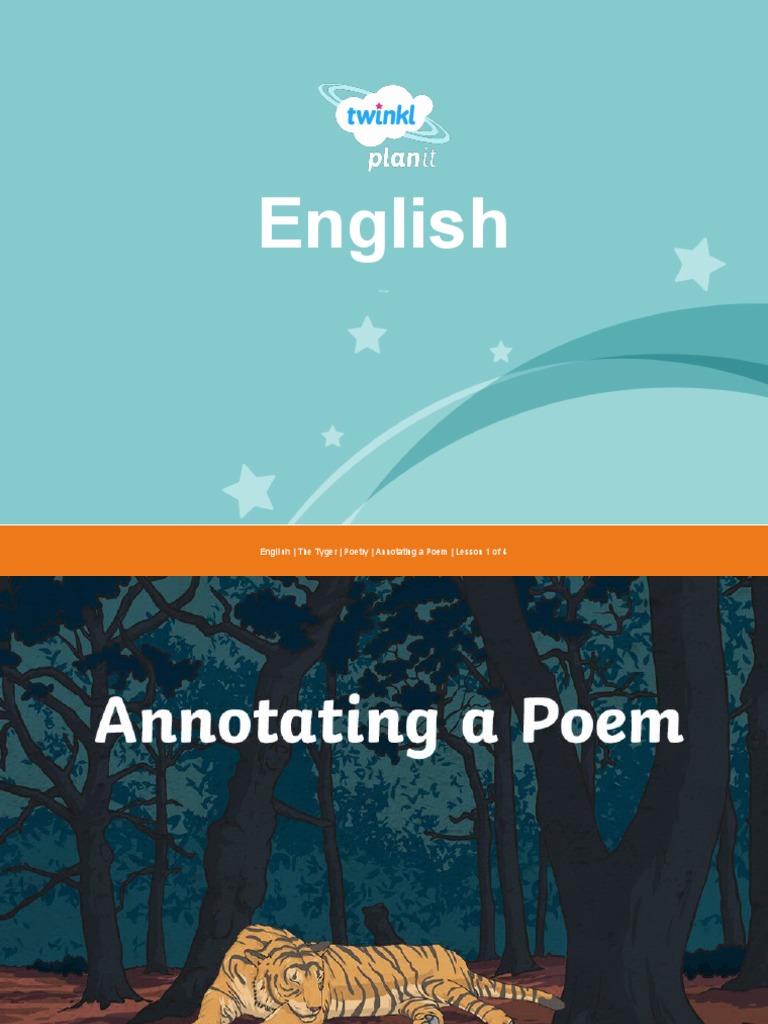 (492142) Lesson Presentation Annotating A Poem | PDF | Poetry | Linguistics