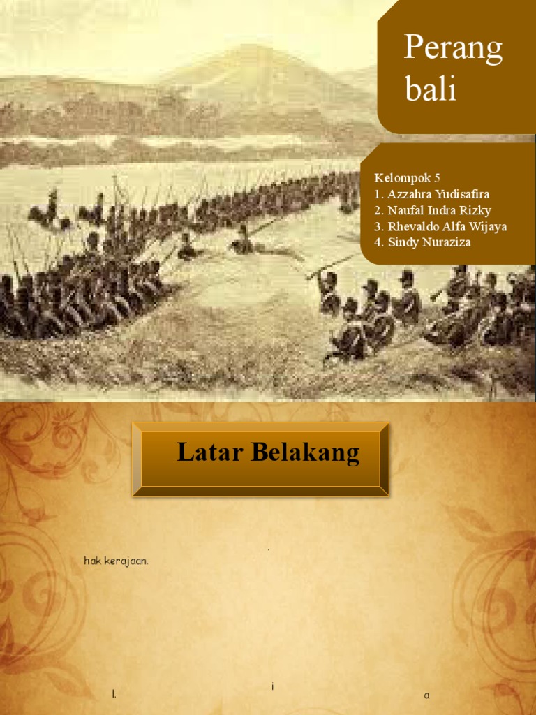 Perang Bali | PDF