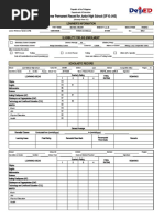School Form 10 SF10 Learners Permanent Academic Record For Junior High ...