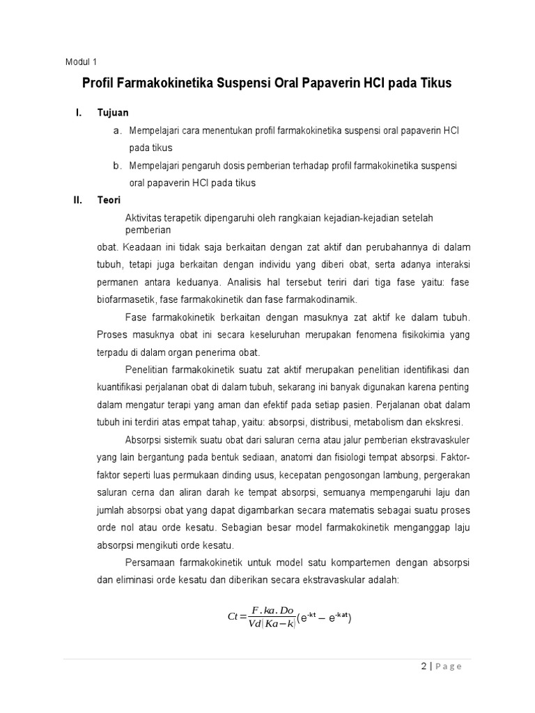 Laporan Prak - Modul 1 & 2 | PDF