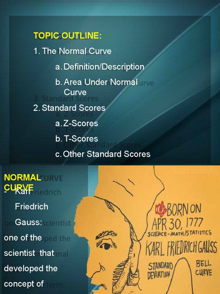 1 Normal Distribution | PDF | Normal Distribution | Standard Score