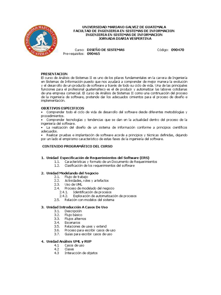 090-253 Analisis de Sistema Ii | PDF | Ingeniería de software | Software