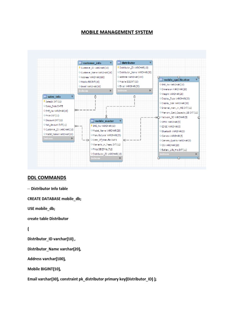 Mobile Management System Overview | PDF | Information And ...