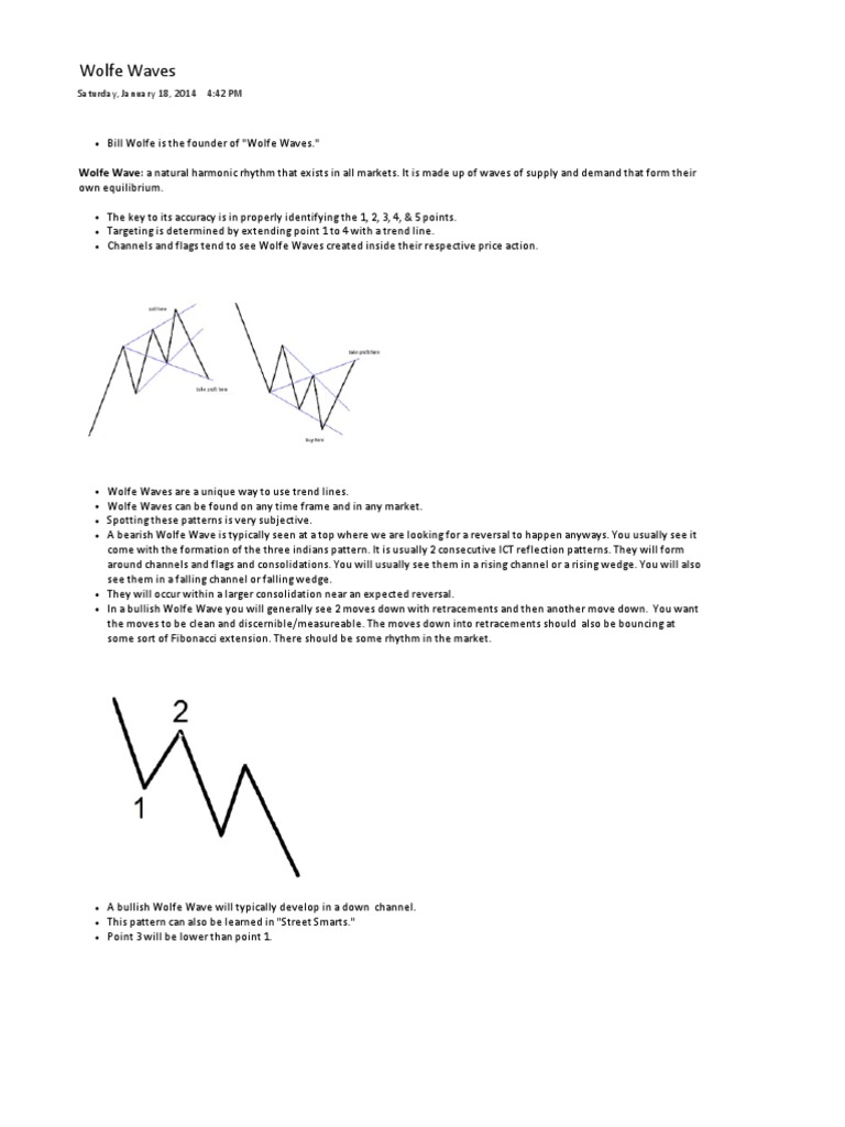 Wolfe Waves for Traders | PDF | Market Trend | Business