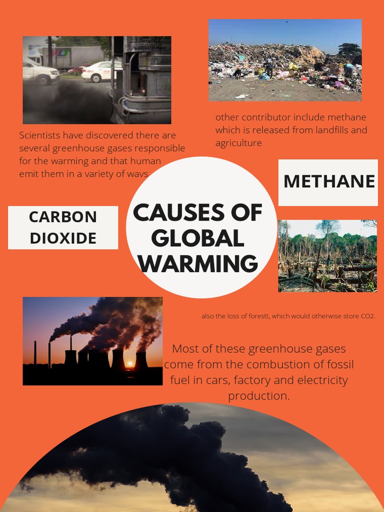 Causes of Global Warming | PDF | Home & Garden | Technology & Engineering