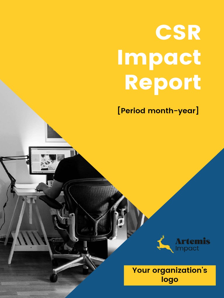 CSR Impact Report Template - Original | PDF | Cognition | Business