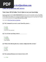 Linux Essentials Chapter 2 Exam Answers | PDF | Linux Distribution | Linux