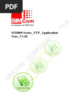 Time Synchronization With An Online NTP Server en | PDF | Domain Name System | Router (Computing)