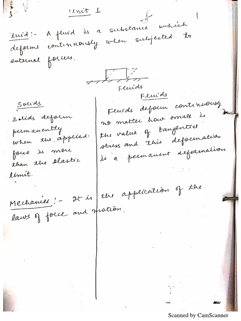 FM Notes B.tech 3rd Sem | PDF