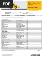 Safety & Maintenance Checklist - Demolition Hydraulic Excavators V0611 ...