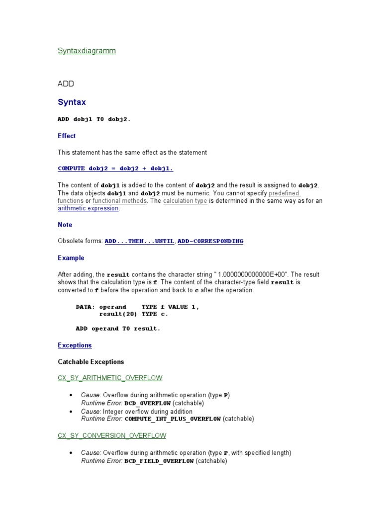 Abap Pdf Parameter Computer Programming Subroutine