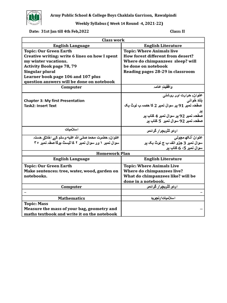 Week 14 Round 4grade 2 | Download Free PDF | Cognitive Science | Cognition