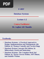 1 Databases and Database Management Systems | PDF | Data Model | Databases