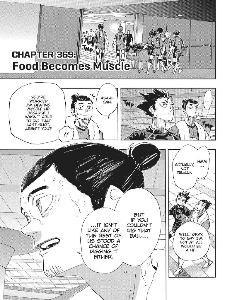 Haikyuu Chapter 369 | PDF