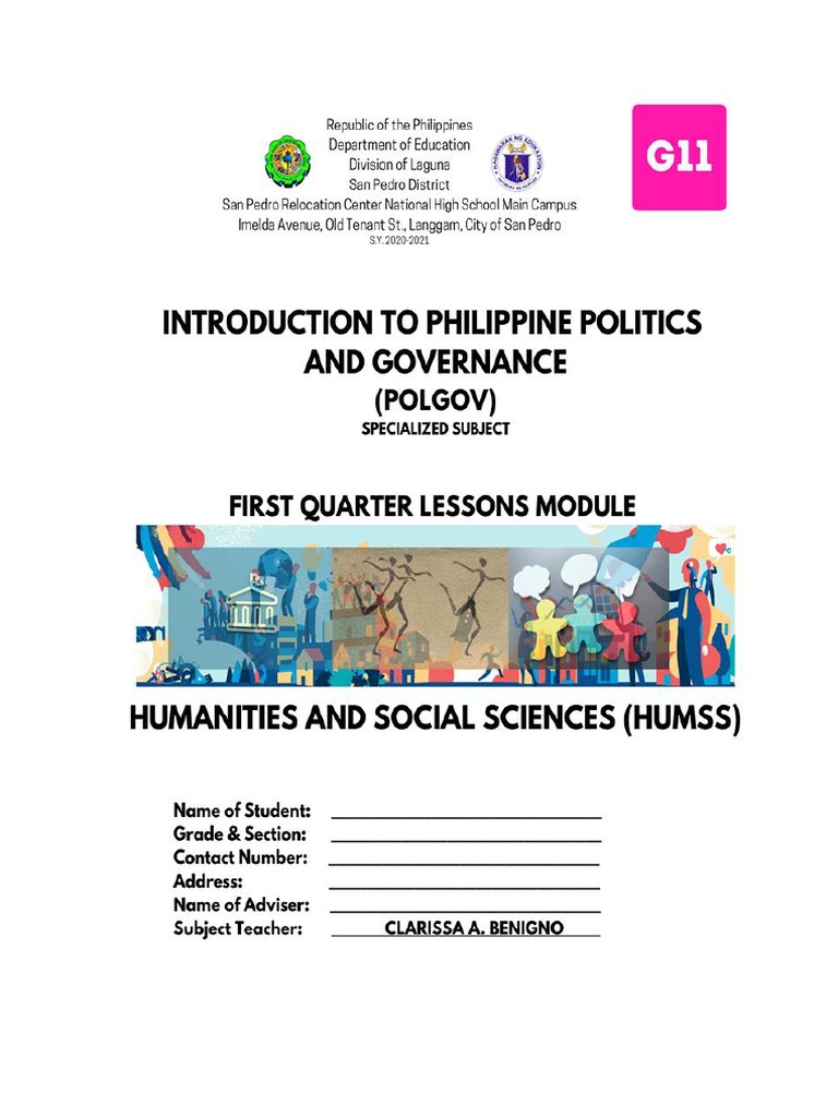 POLGOV - Study Guide 1st and 2nd QTR | PDF | Power (Social And ...
