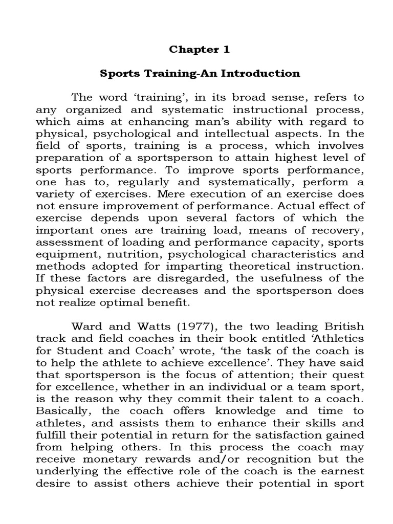 Science of Sport Training - Book | PDF | Strength Training | Science