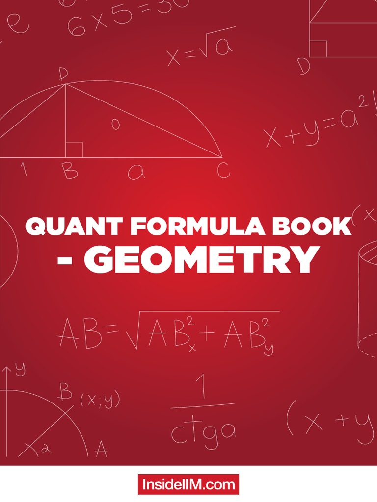 Geometry Formula Book 02 | PDF | Triangle | Circle