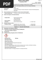 MSDS PROPANE - Nov | PDF | Propane | Firefighting