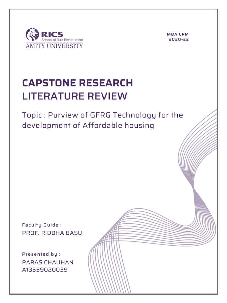 01 - Capstone B+ Cap Submission - Paras Chauhan | PDF | Urbanization ...