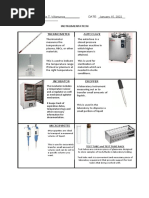 Microhematocrit Test Procedure Guide | PDF | Medical Specialties | Anatomy