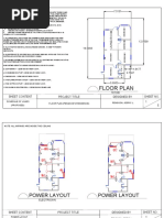 Sample Power Layout | PDF | Electrical Wiring | Electrical Equipment
