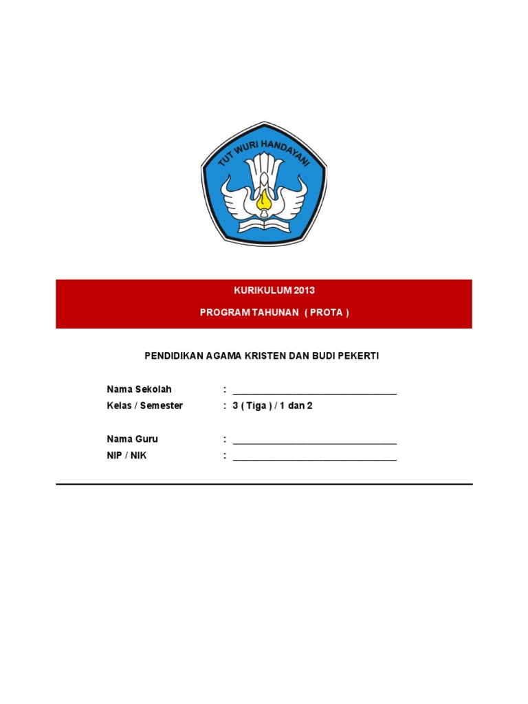 KURIKULUM-2013-PROTA-PAI-SD | PDF