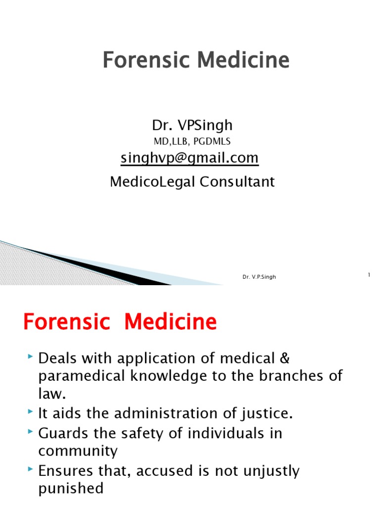 Forensic Medicine and Legal Procedures | PDF | Coroner | Magistrate