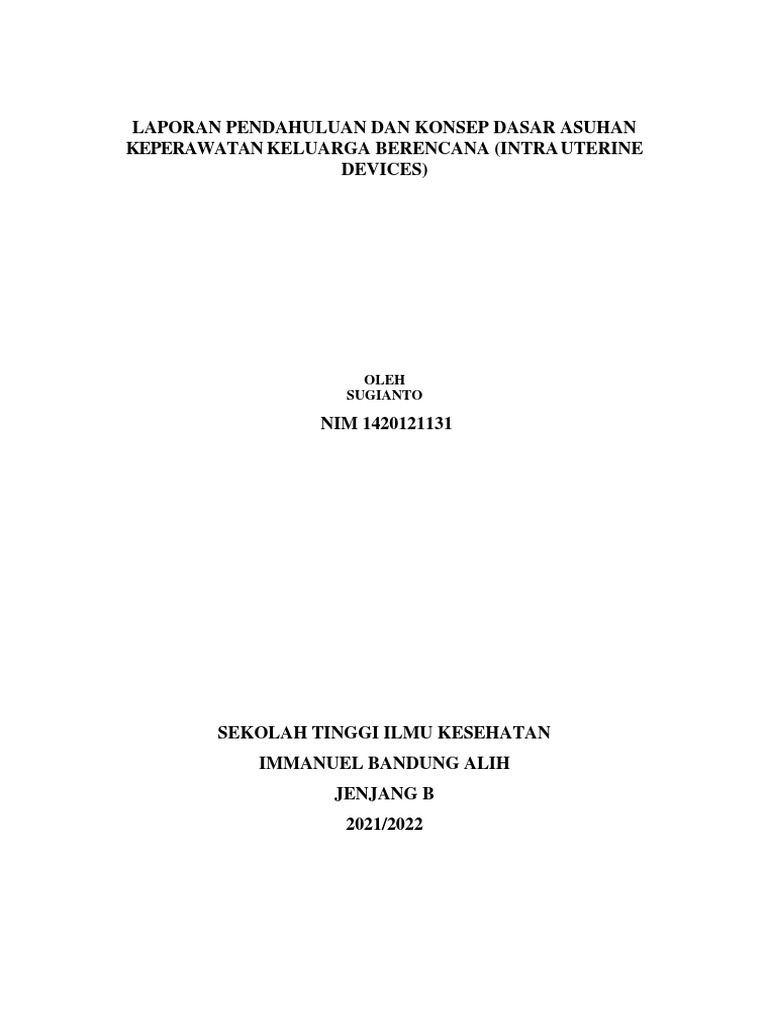 LP KB Iud 2 Sugianto | PDF
