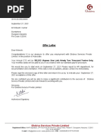 Salary Certificate Format With CTC Letterhead | PDF