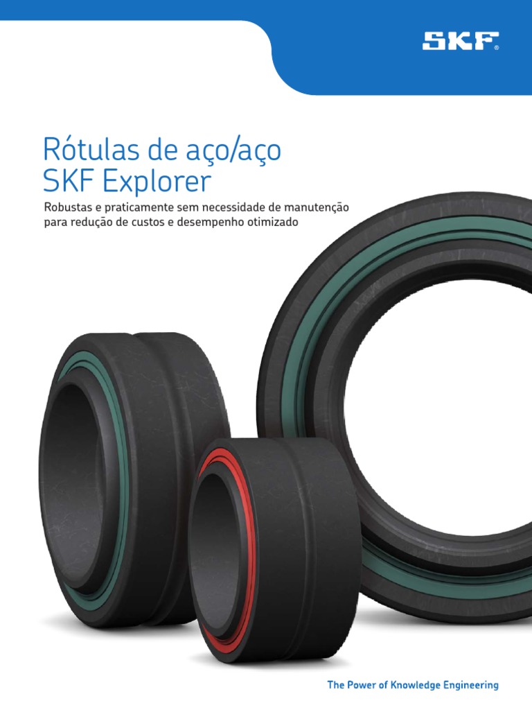 Catalogo Rotulas SKF | PDF | Vida | Aço