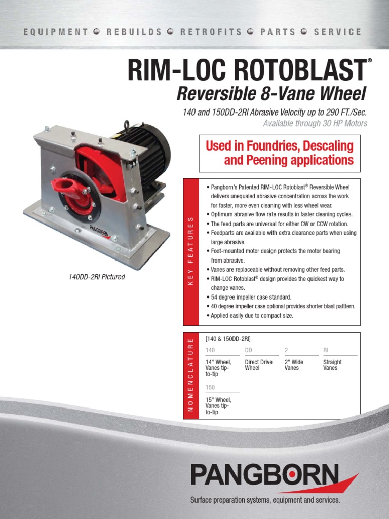 Turbina RIM - LOC - Rotoblast | PDF | Wheel | Machines