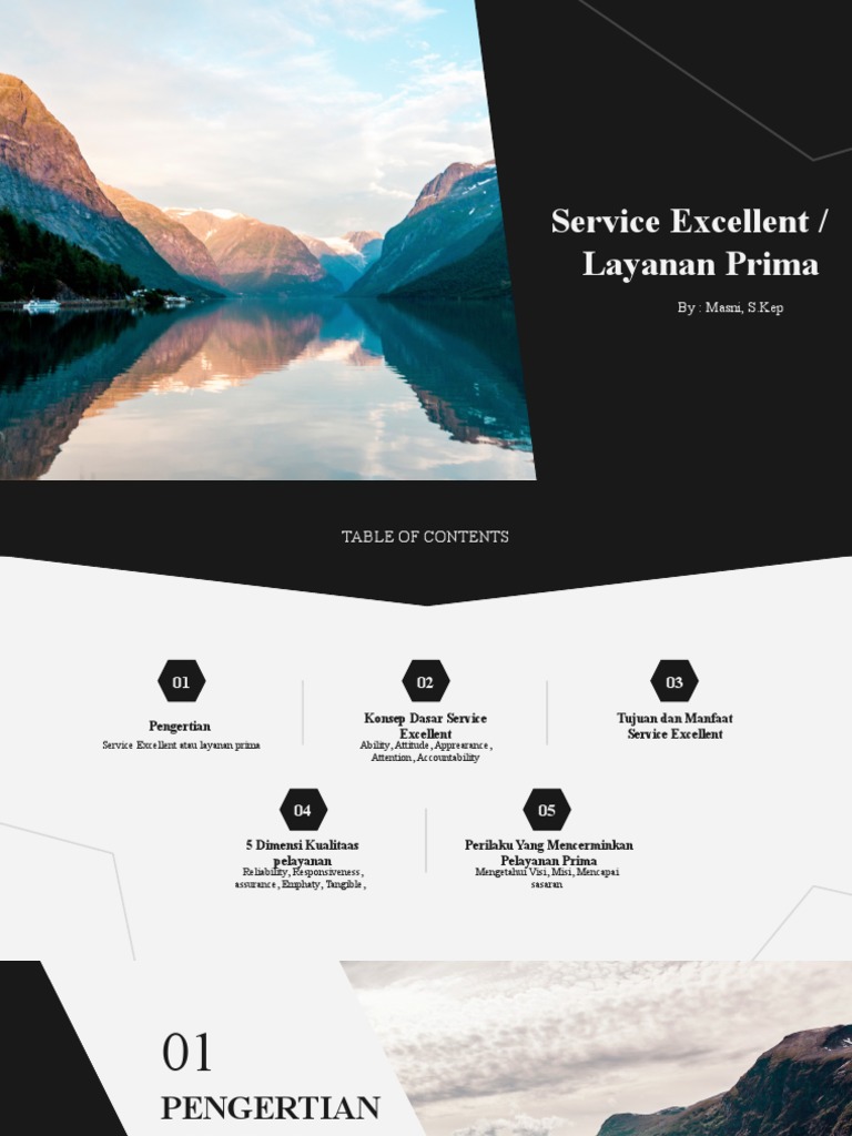 Definisi dan Konsep Service Excellent | PDF | Karier & Perkembangan ...