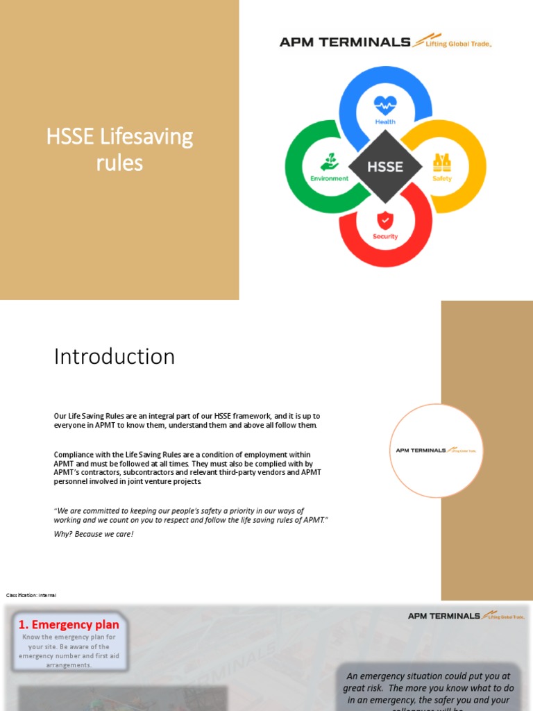 12 HSSE Lifesaving Rules | PDF | Driving Under The Influence | Risk