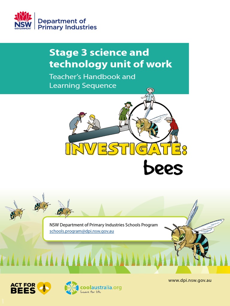 Stage 3 Science and Technology Unit of Work: Teacher's Handbook and ...
