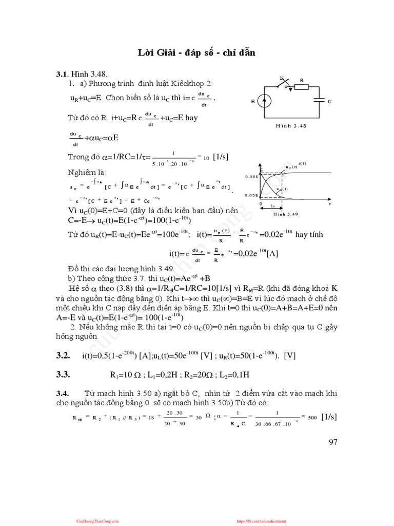 Ly Thuyet Mach Ly Thuyet Mach Co Loi Giai C 3.2 Loi Giai Dap So ...