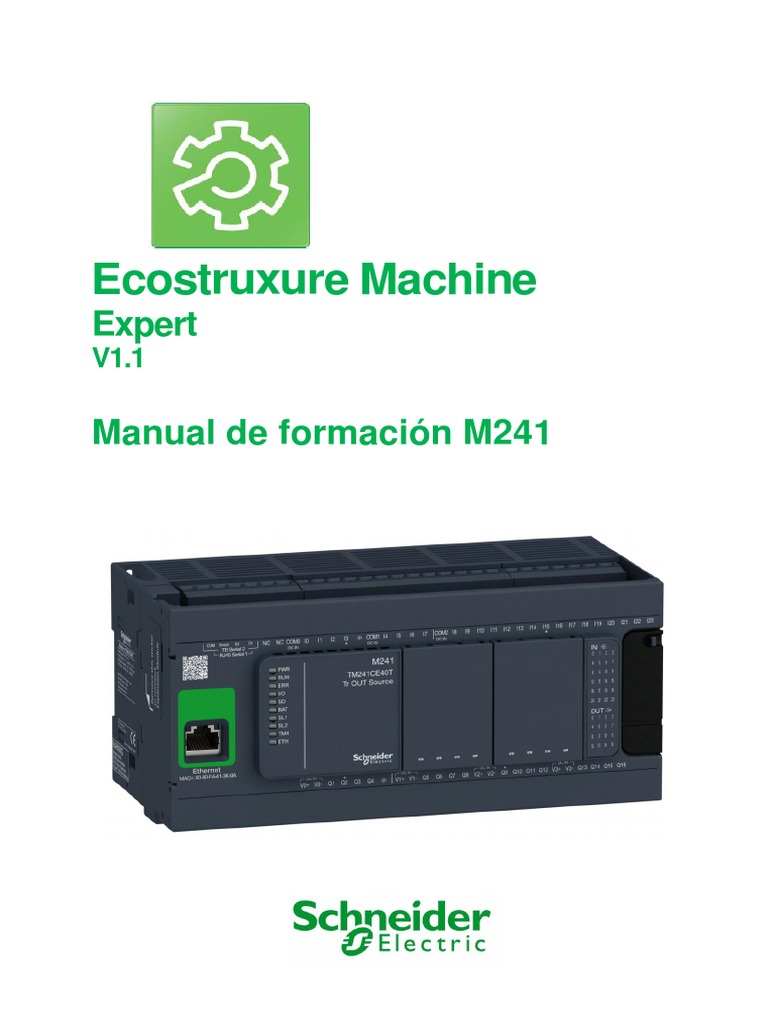 Manual Ecostruxure Machine Expert | PDF | Controlador lógico ...