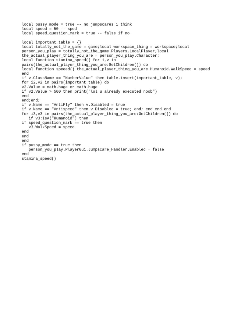The Mimic Script for Speed and No Jumpscares | PDF | Computers